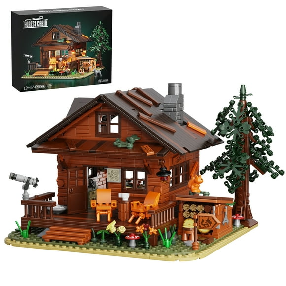 Log Cabin Building Model Toys