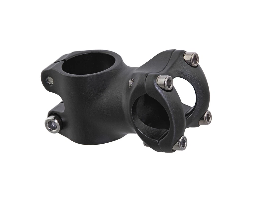 NEW! GENUINE 50MM LONG BICYCLE ALLOY STEM 28.6/25.4MM 7081 IN BLACK ...