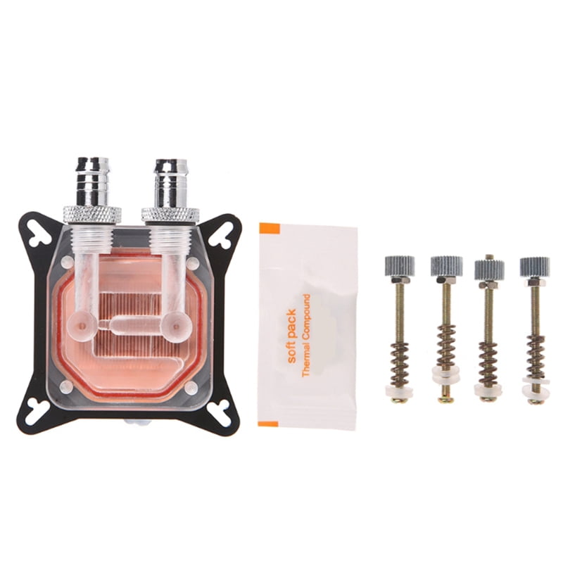 GPU Water Block Cooling Double Channel Copper Cooler for Graphics Card ...
