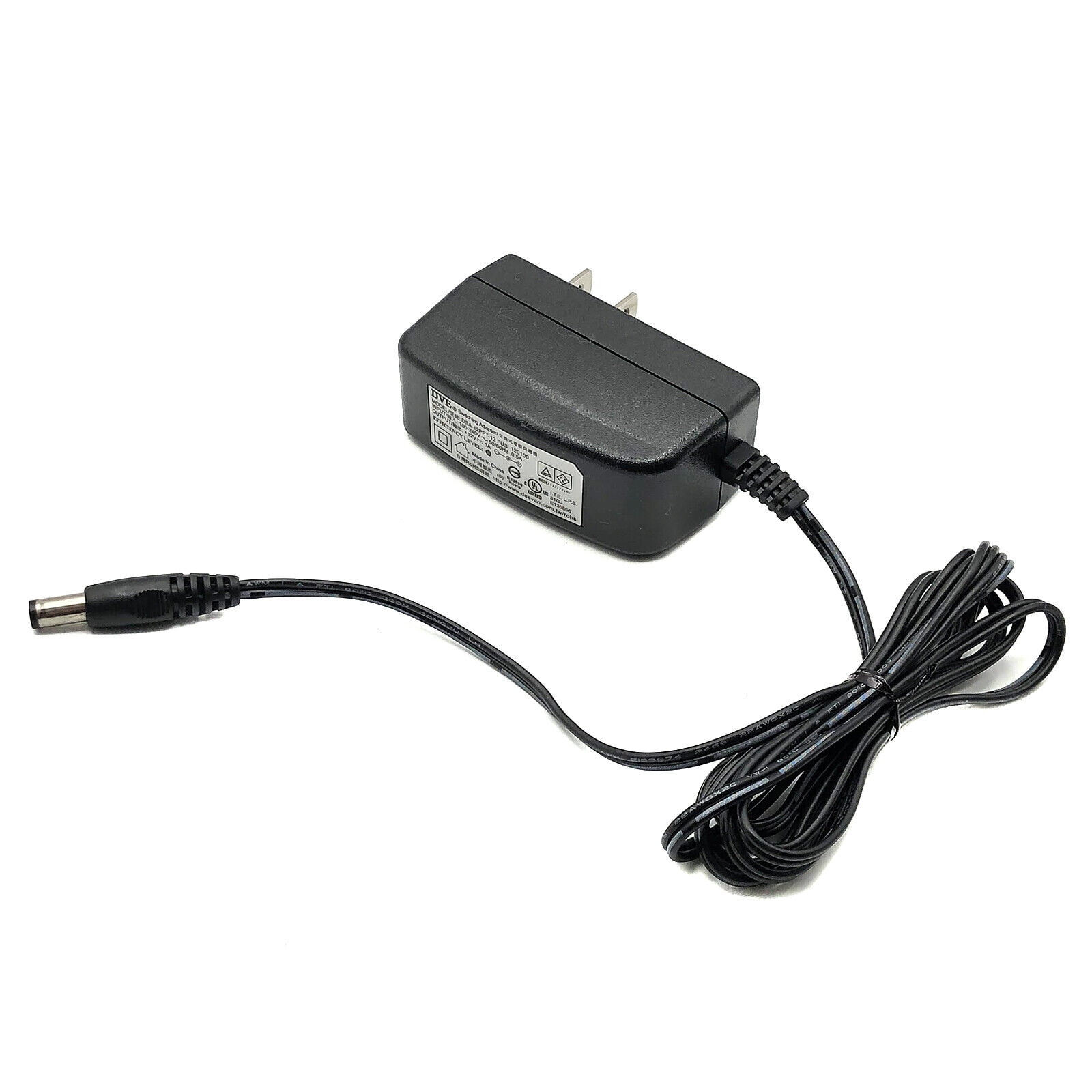 NEW Genuine 12W DVE Switching AC DC Wall Adapter +12V 1A Model DSA ...
