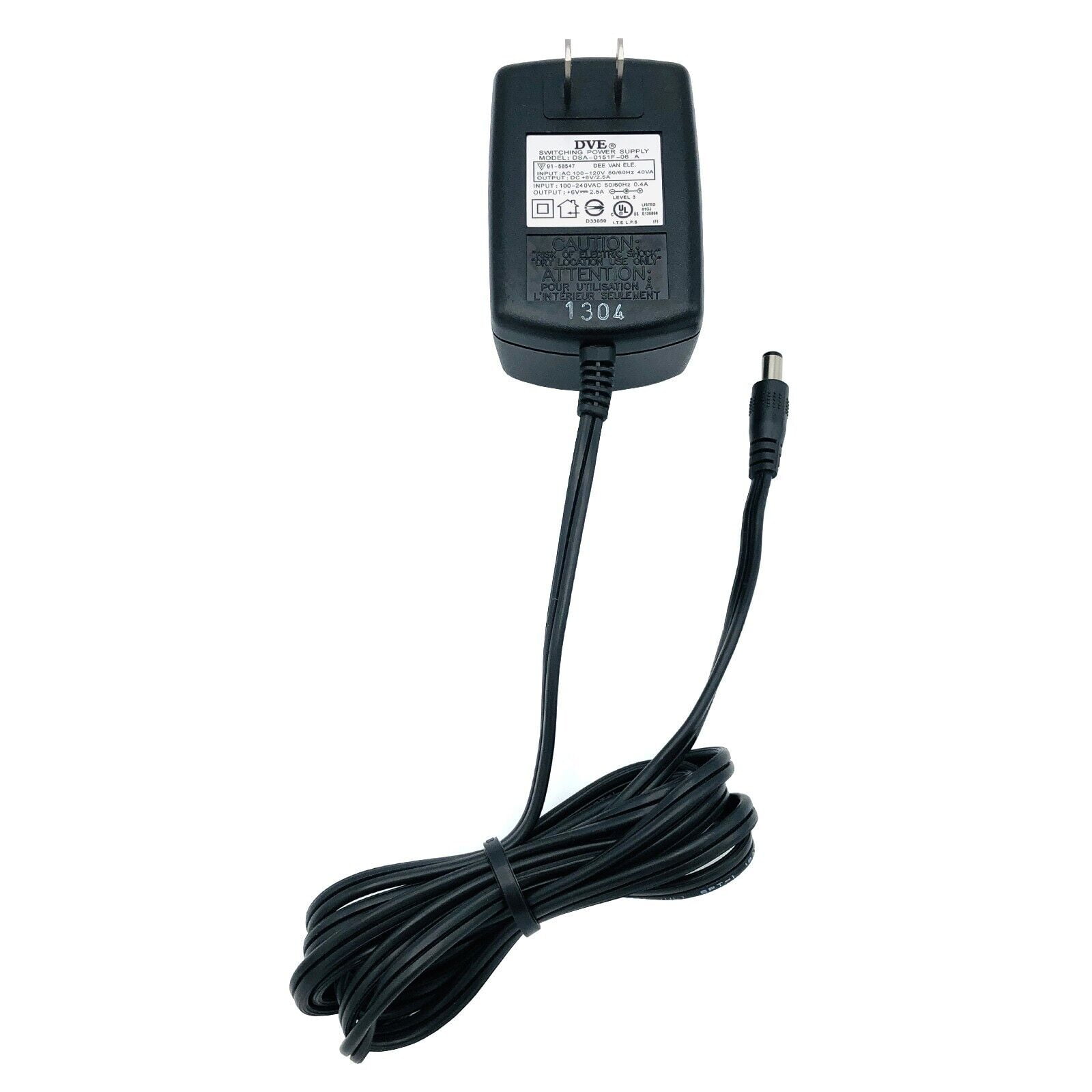 NEW Genuine 12W DVE Switching Power Supply 12V 1A Model DSA-12CA-12 ...