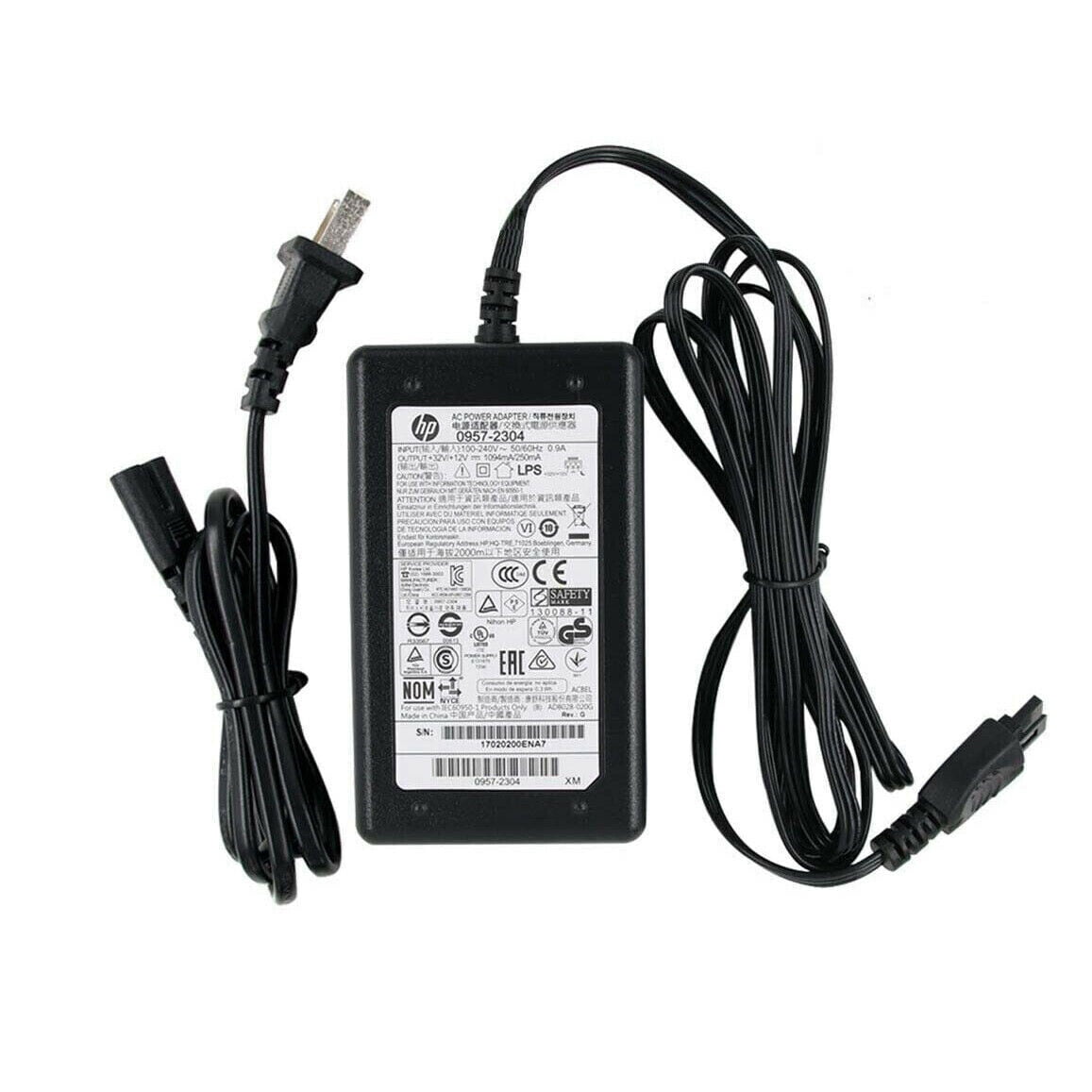 NEW Genuine AC DC Adapter for HP Officejet 7610 and 7612 Wide Format ...
