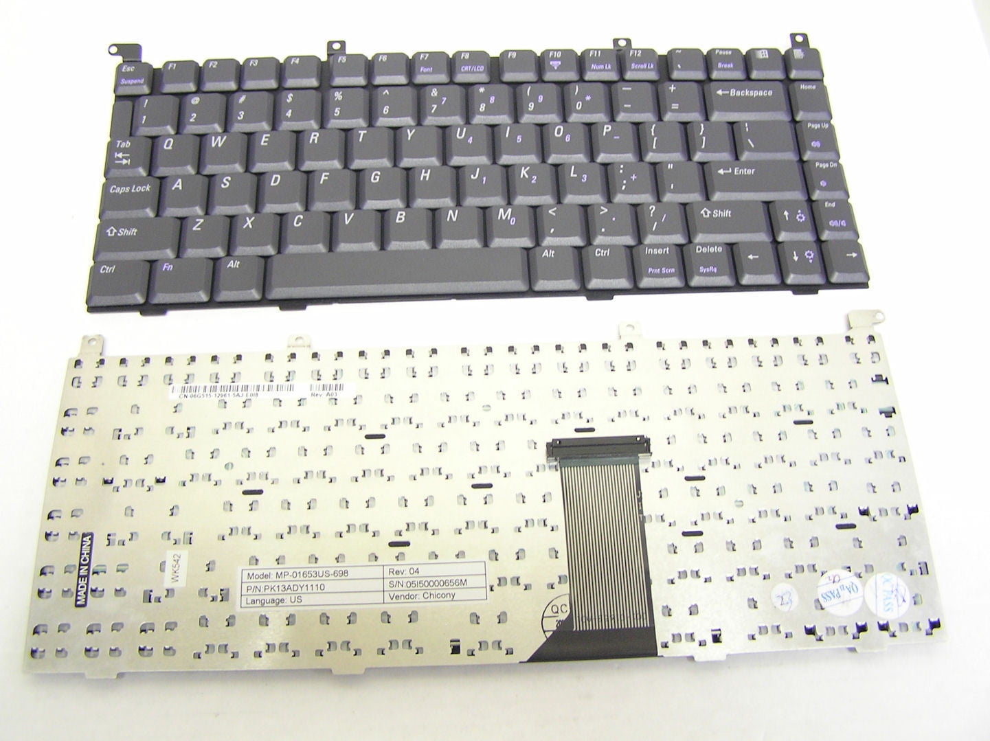 NEW Genuine Dell Inspiron 2650 US Keyboard 6G515 06G515 - Walmart.com