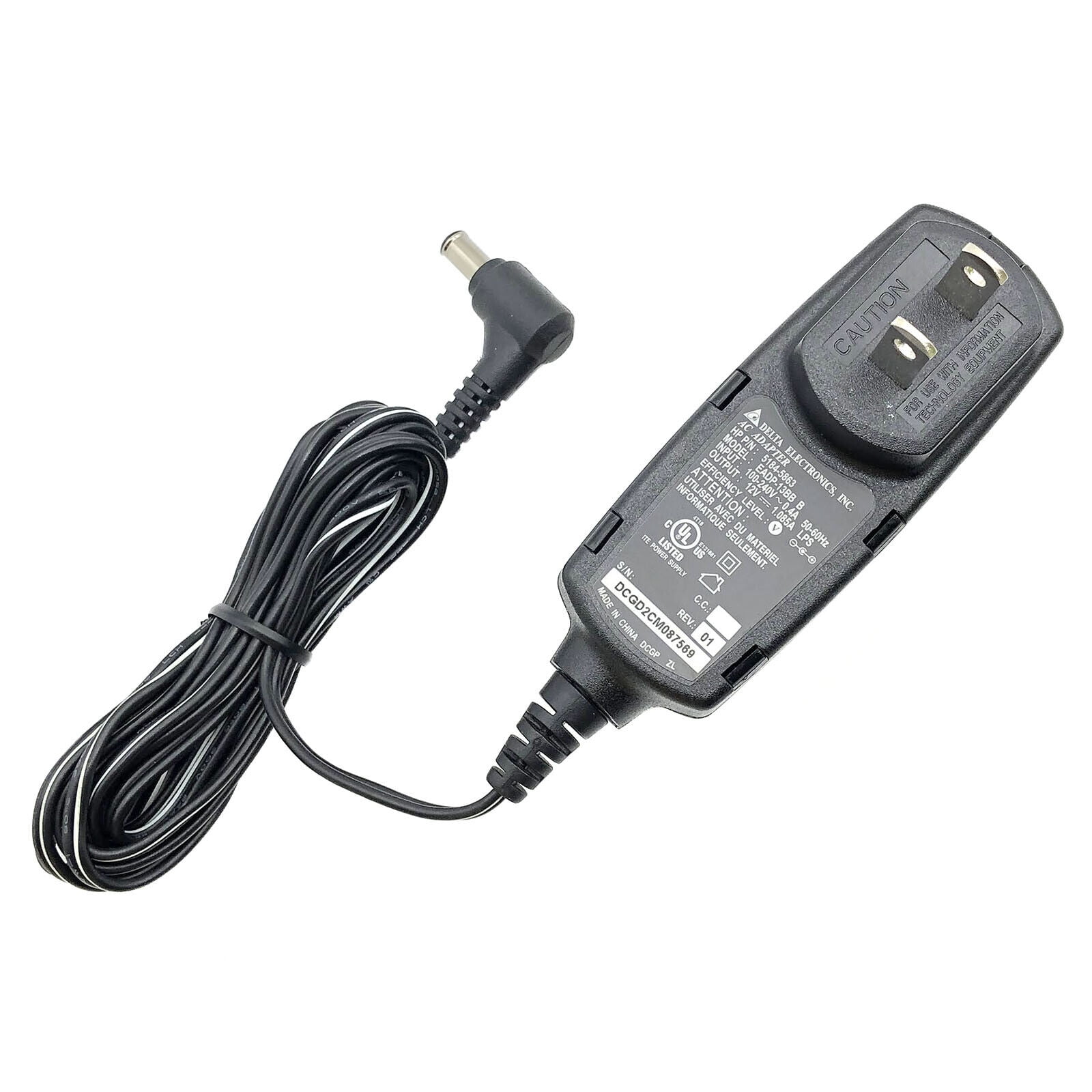NEW Genuine Delta 13W EADP-13BB B AC Adapter 12V 1.085A Power Supply 5. ...