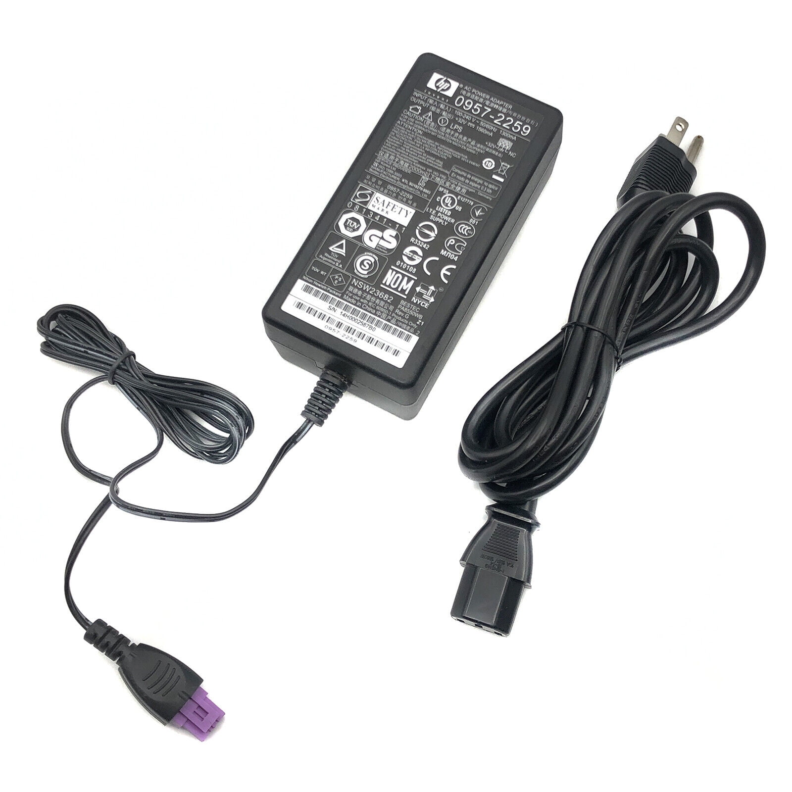 NEW Genuine HP AC DC Adapter for Photosmart All-in-One C6100 C6200 ...