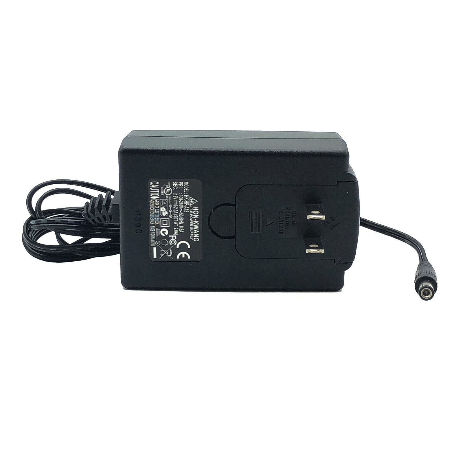 Hon-Kwang HK-HP-A12 AC Adapter 12V 2.5A Power Supply 5.5x2.1mm New ...