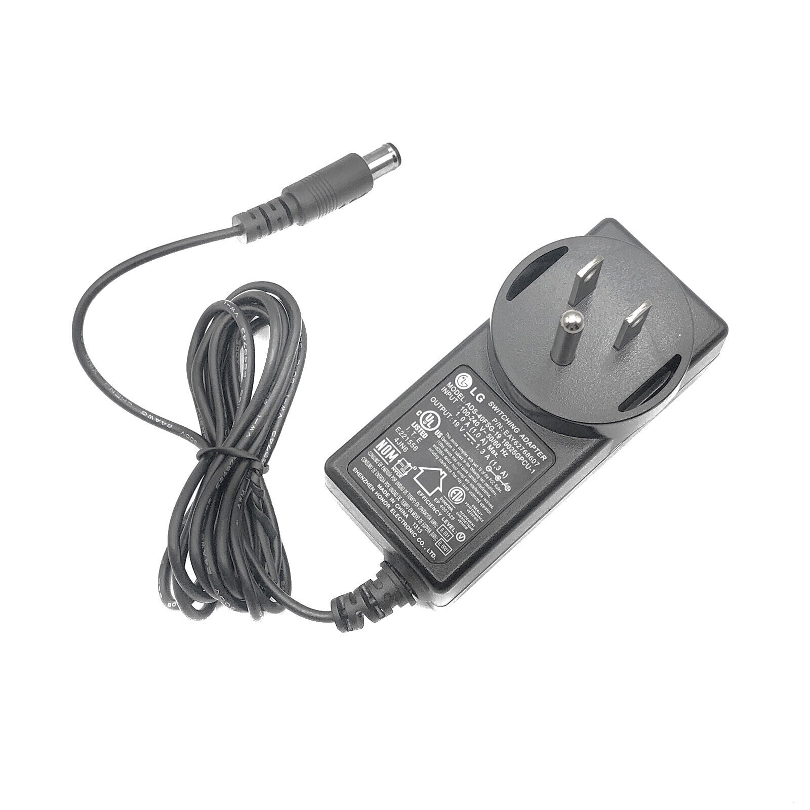NEW Genuine LG ADS-40FSG-19 AC Adapter 19V 1.3A Power Supply 25W P/N EAY62768607 - Walmart.com