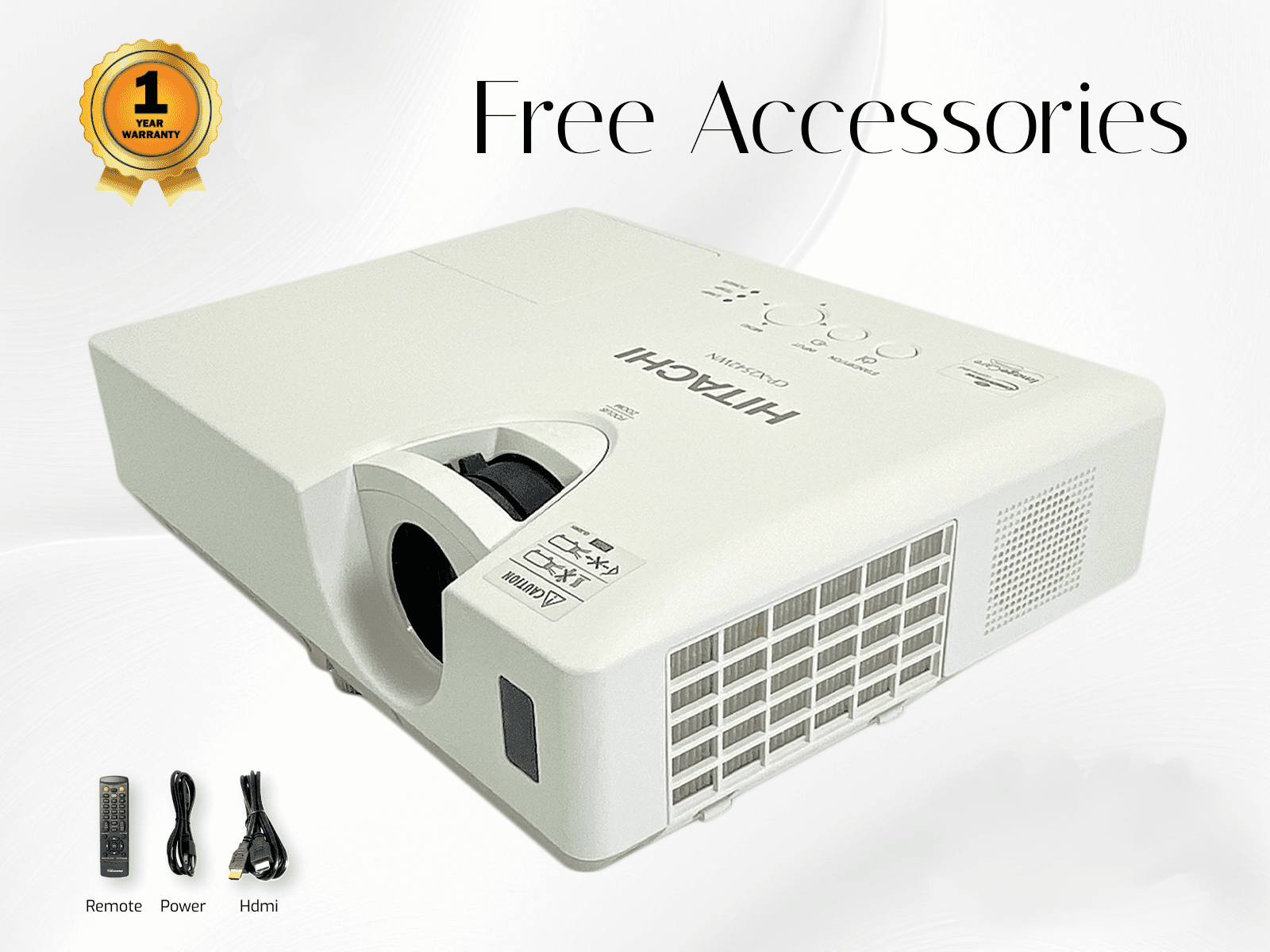 Pre-Owned Hitachi CP-X2542WN 3LCD Projector 2700 Lumens HDMI with ...