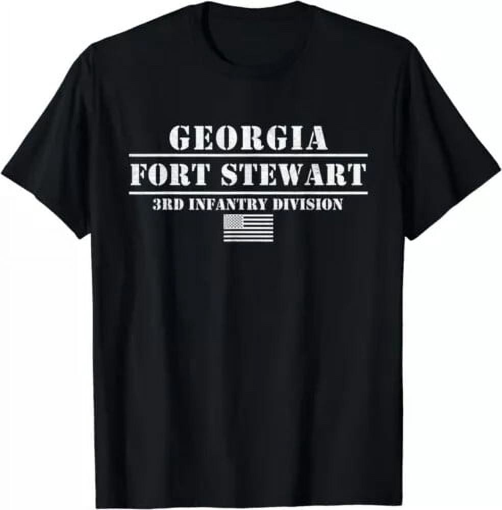 NEW Georgia Fort Stewart US Army Base Ga 3rd Infantry T-Shirt - Walmart.com
