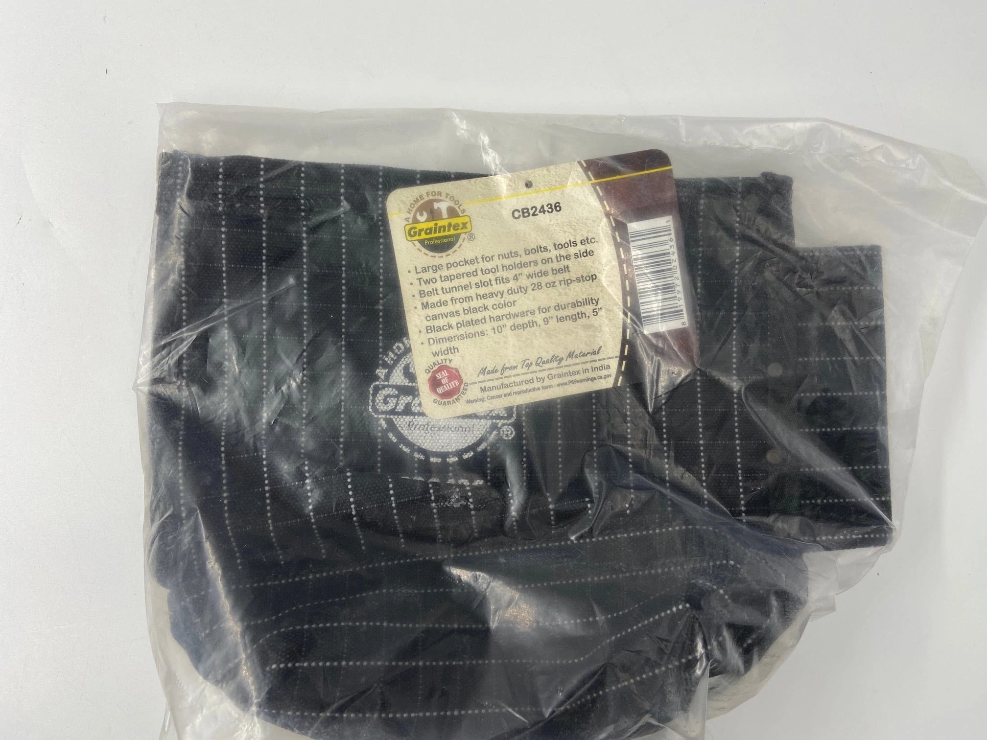 NEW Graintex CB2436 Canvas Nut Bolt,Tools Bag Heavy Duty - Walmart.com
