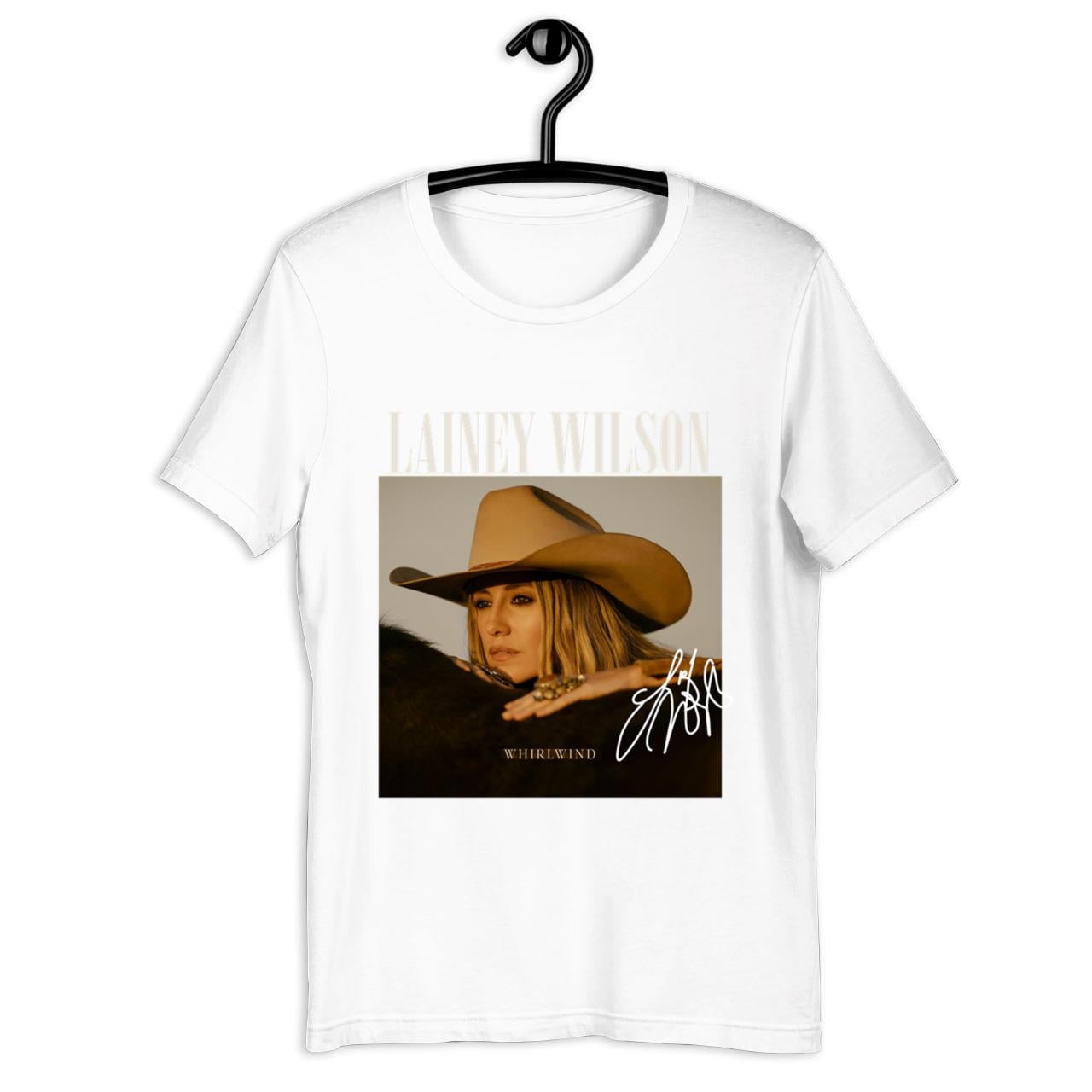 NEW HOT Lainey Wilson New Album 'Whirlwind Black All Size Shirt ...