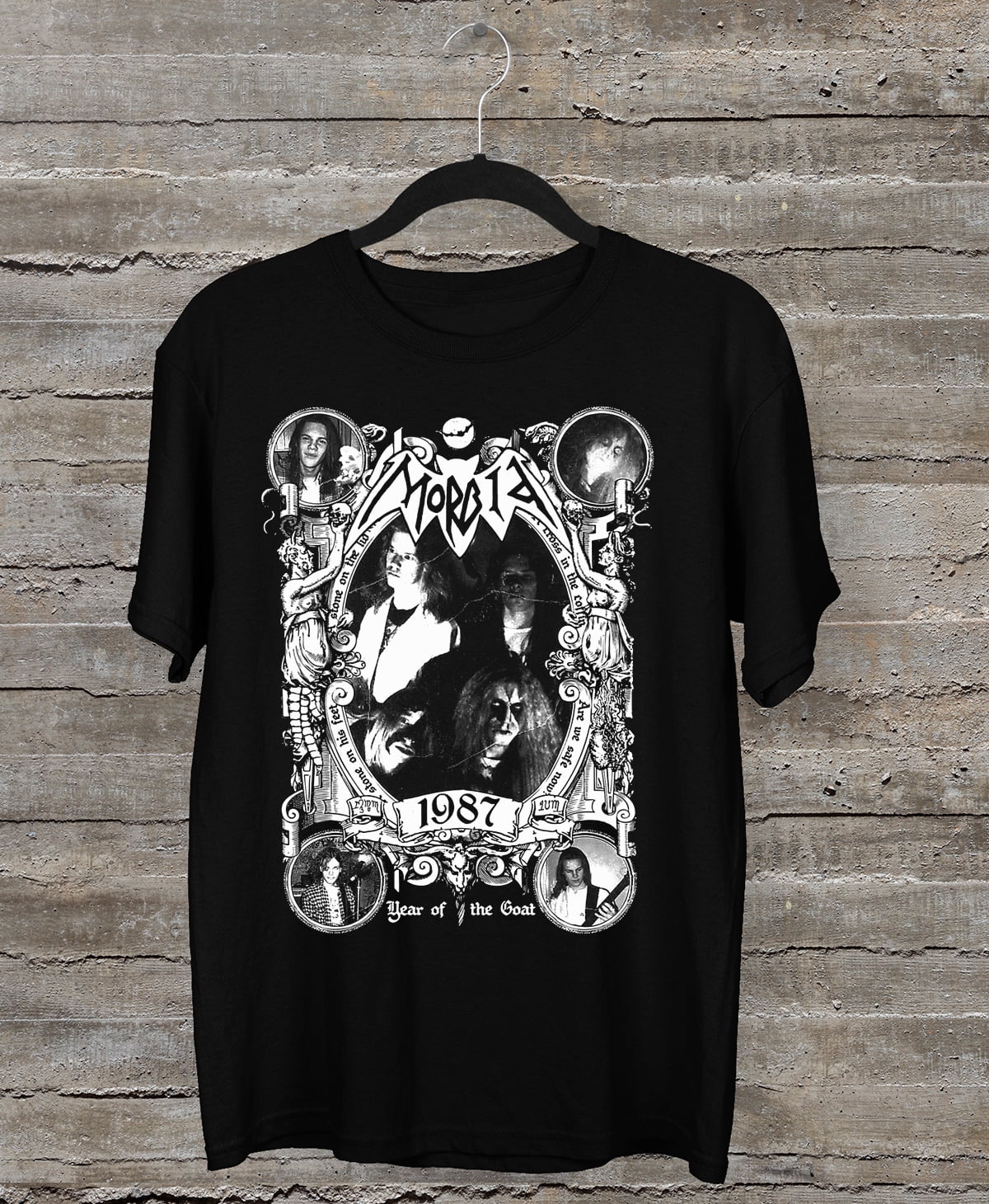 NEW HOT Morbid band poster T-shirt black Short sleeve All Sizes TA3664 ...