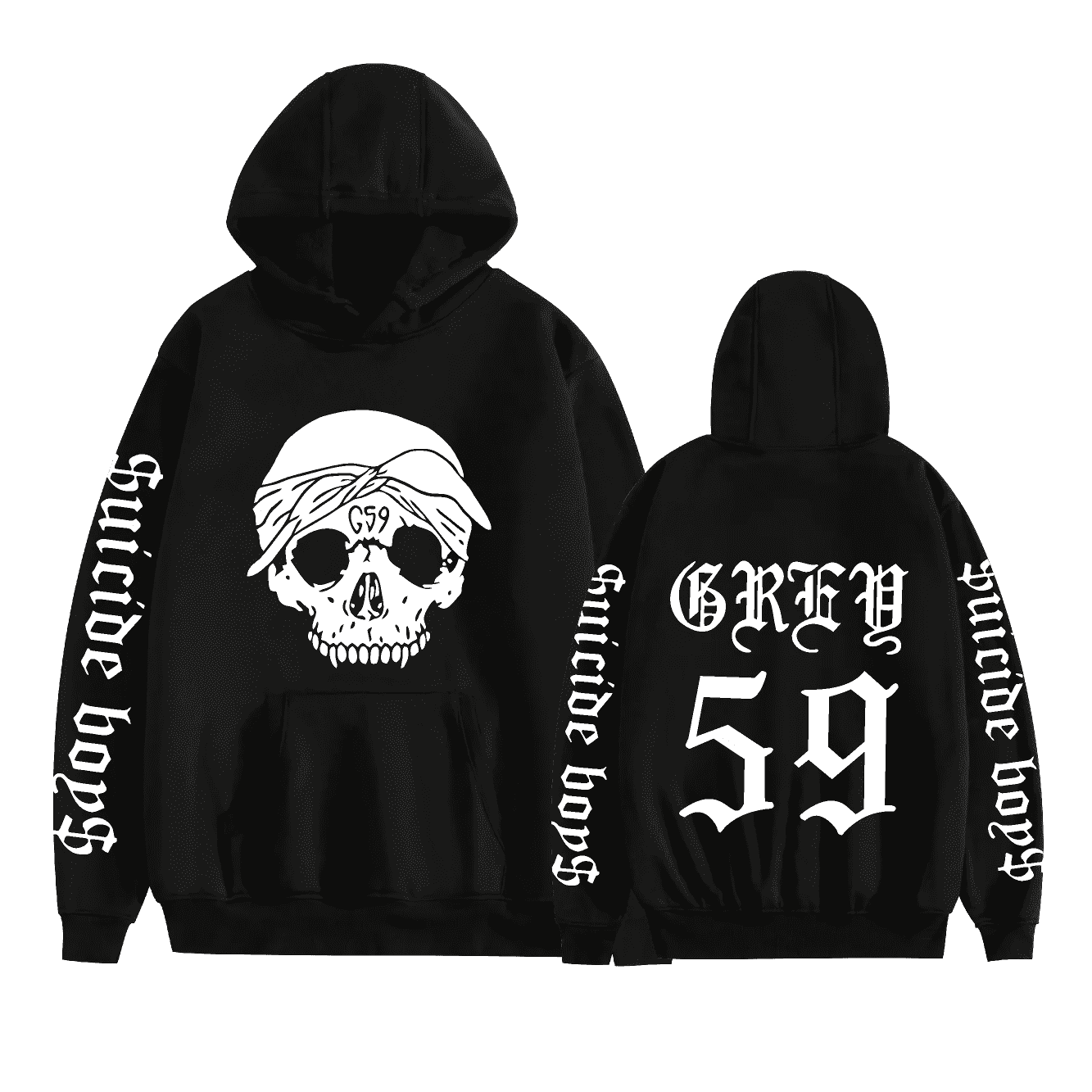 NEW HOT Rapper Suicideboys boys 59 Merch Hoodie Hip Hop Y2k Streetwear ...