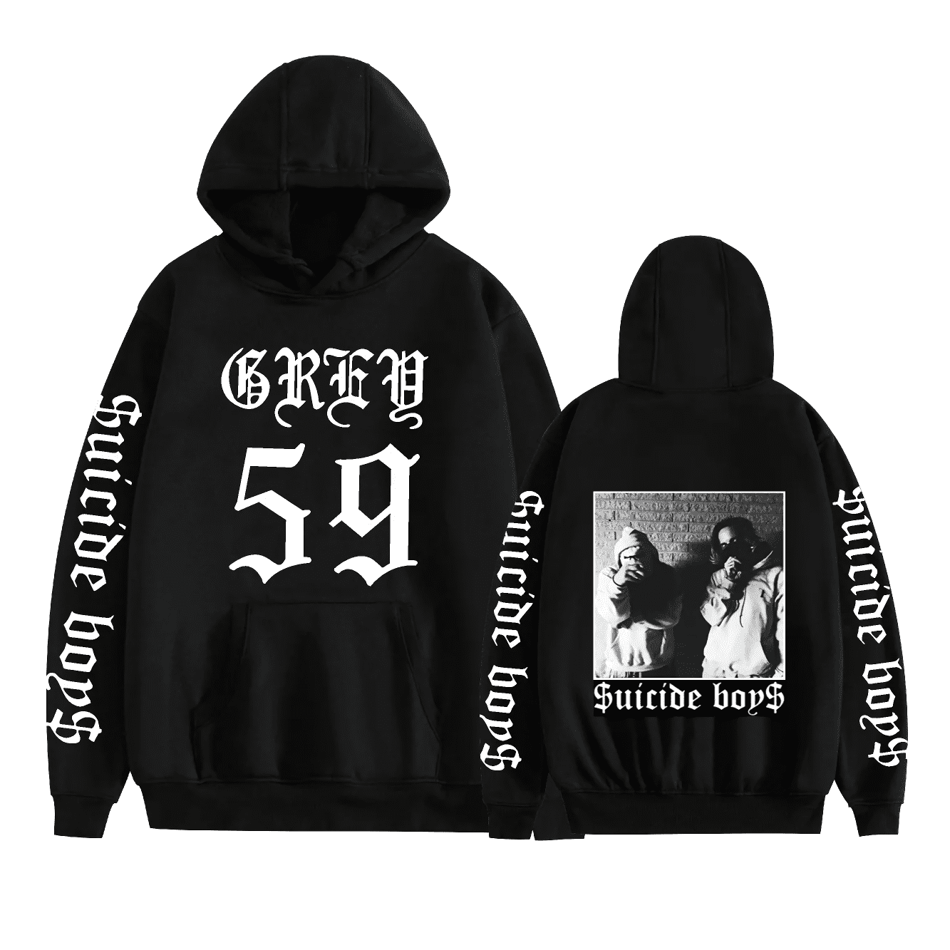 NEW HOT Rapper Suicideboys boys 59 Merch Hoodie Streetwear Hip Hop Y2k ...