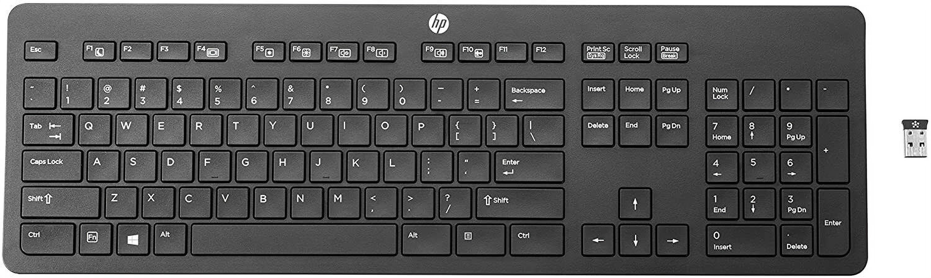 NEW HP Wireless Link-5 Keyboard - T6U20UT#ABA - Walmart.com