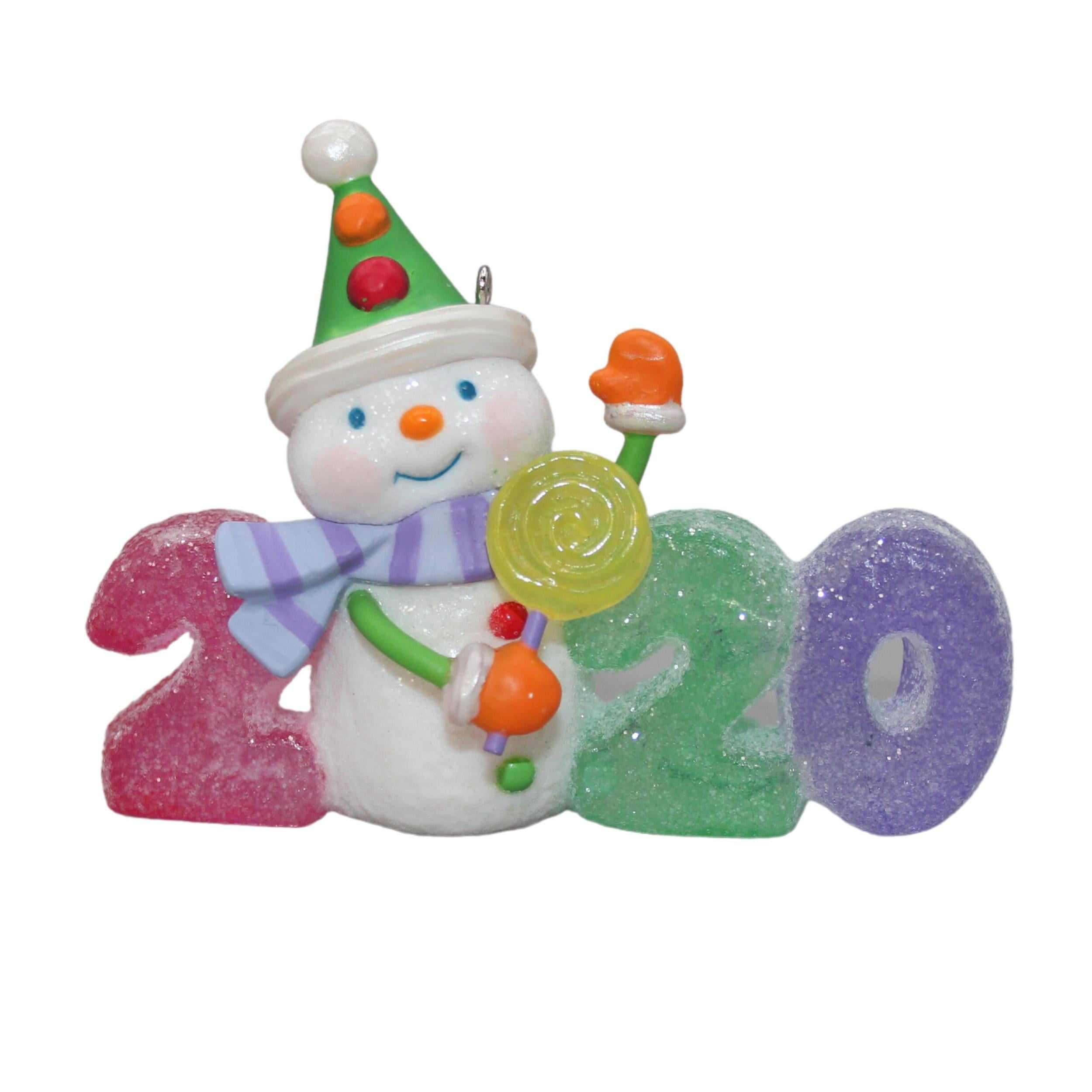 NEW Hallmark Keepsake Ornament 2020 Sweet Decade Candy Snowman 1st in ...