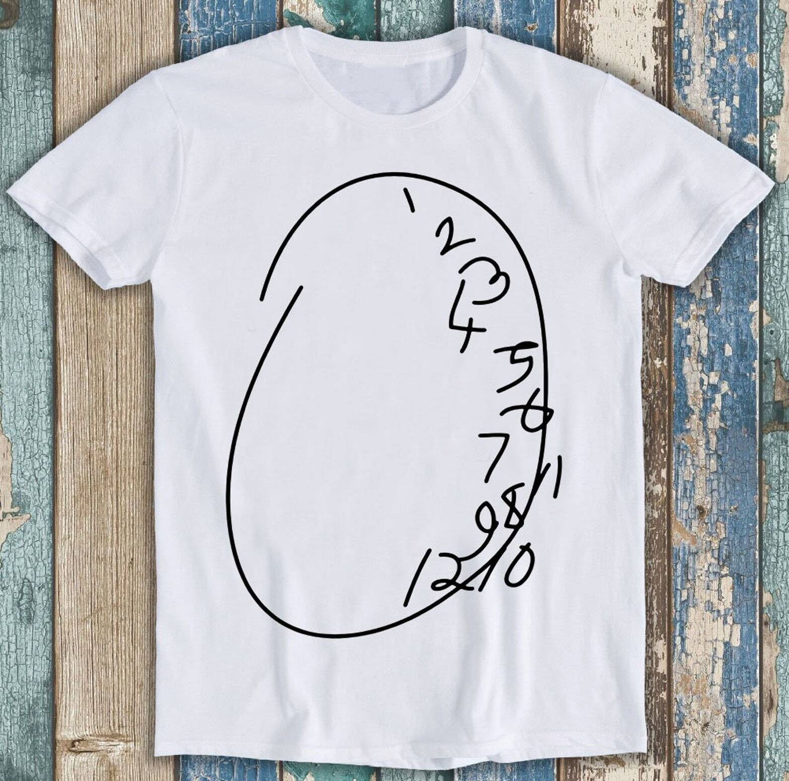 NEW Hannibal Lecter Movie Gift Will Graham Distorted Clock Face T Shirt ...