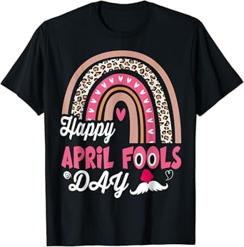 NEW!!! Hap.py April Fool's Day April Fools Day Joke Funny T-Shirt ...