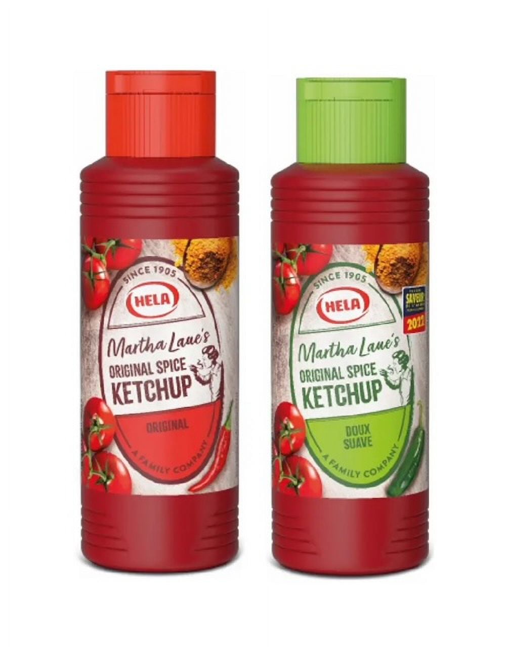 NEW Hela Martha Lane's Curry Spice Original, Delicate Mild Ketchup ...