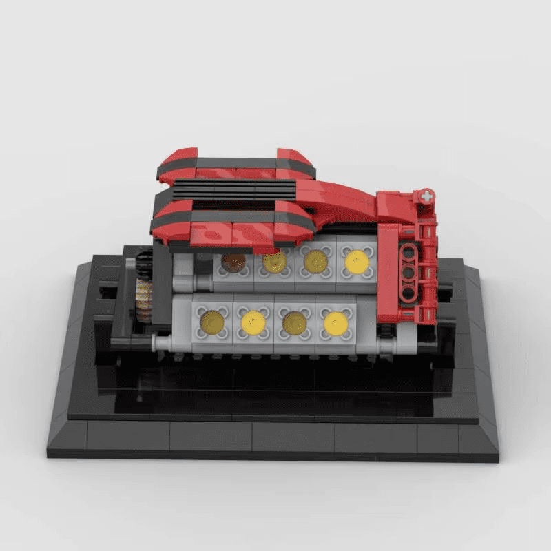 NEW High-tech super horizontal opposed W16 cylinder engine model ...