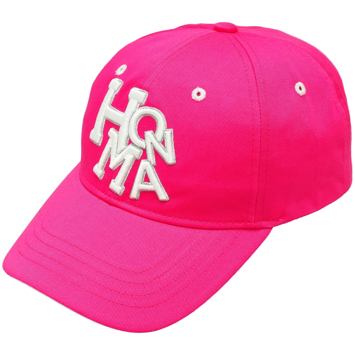NEW Honma #699-317670 Dancing Honma Pink/White Adjustable Golf Hat/Cap ...