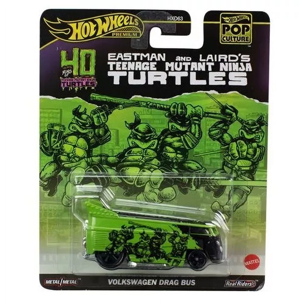 NEW Hot Wheels Teenage Mutant Ninja Turtles TMNT VOLKSWAGEN DRAG BUS ...