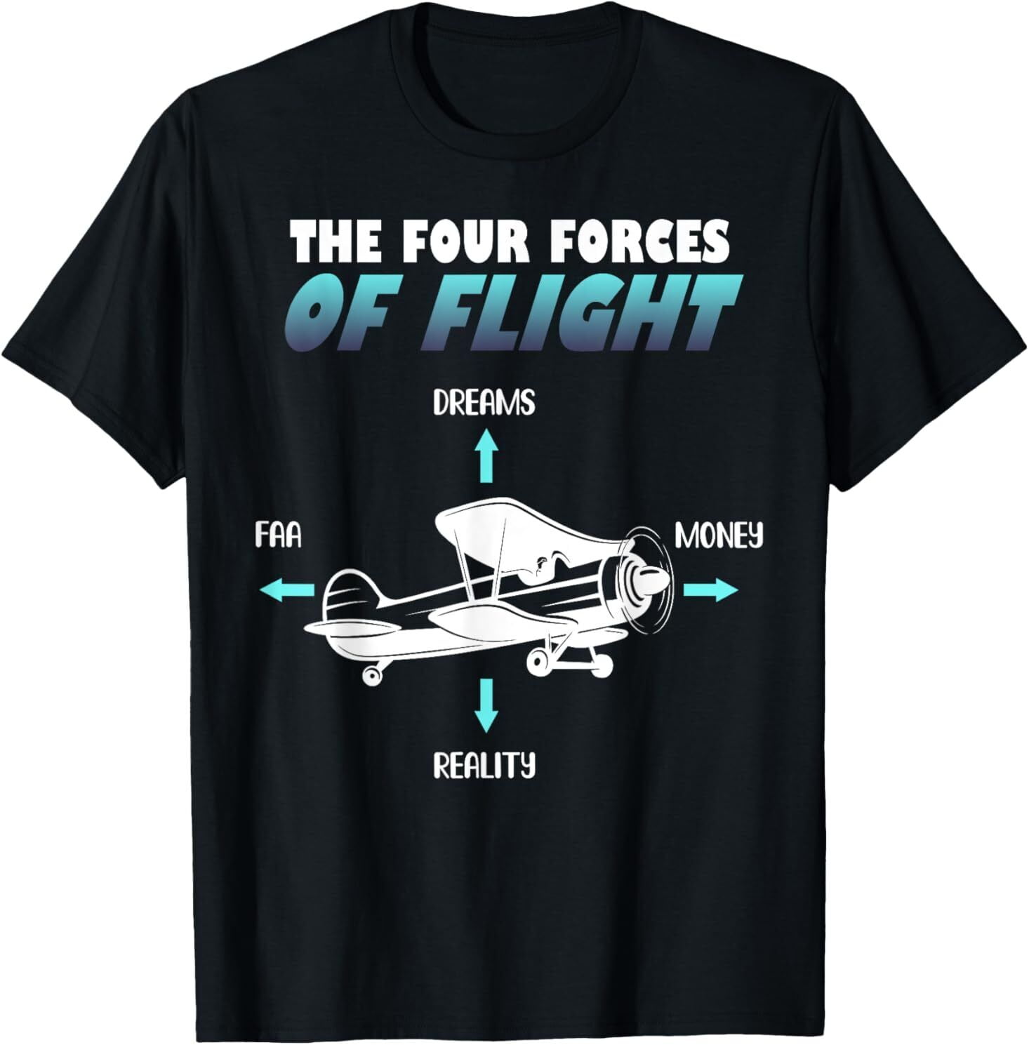 NEW How Planes Fly Aerospace Engineering design, Aviation Best Tee T ...