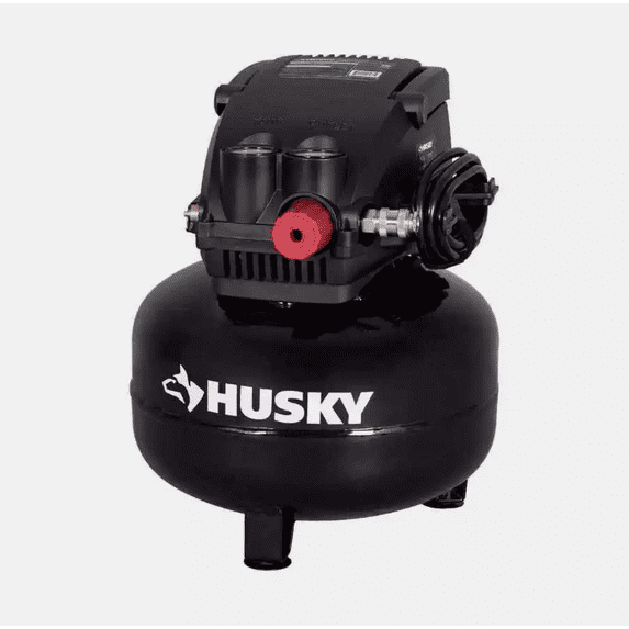 NEW Husky 3 Gal. 120PSI Portable Electric Pancake Air Compressor LOT ...