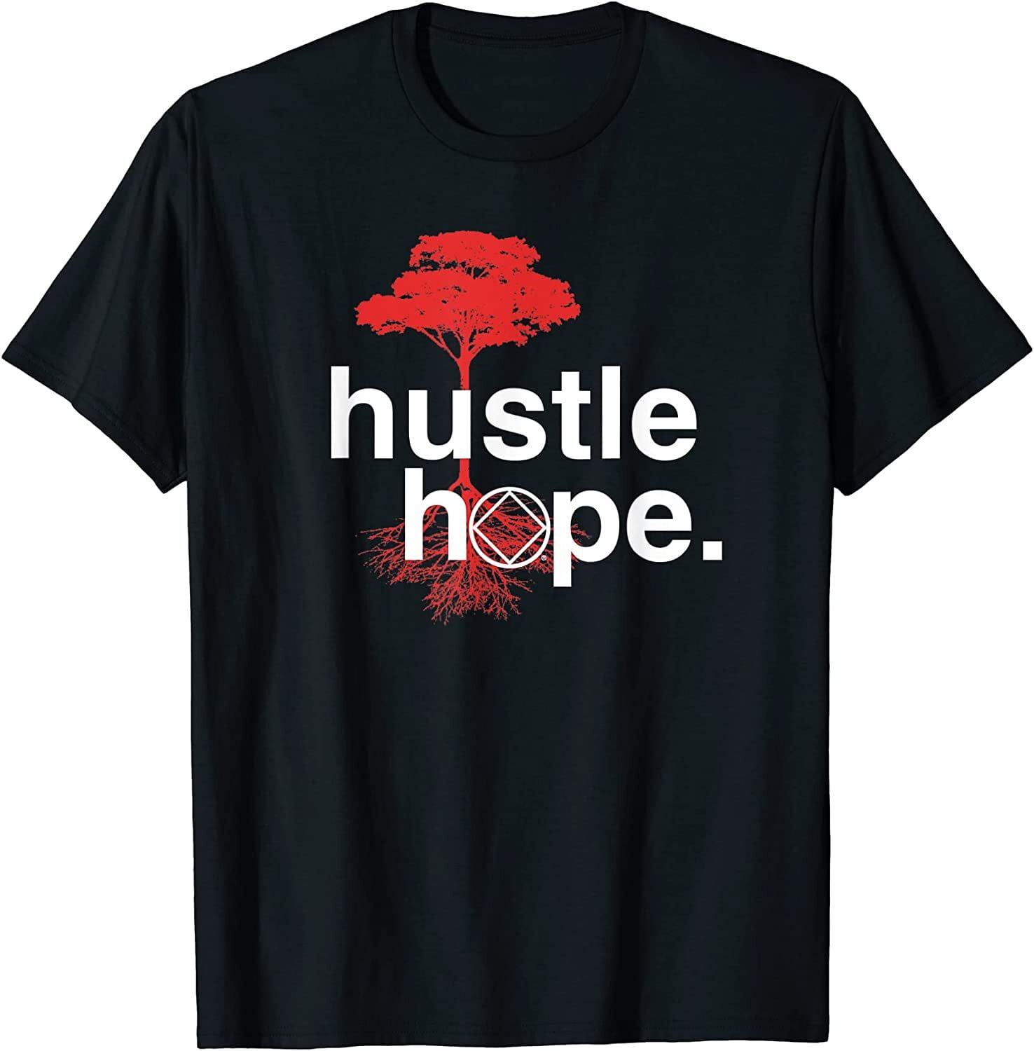NEW Hustle Hope NA Symbol Narcotics Anonymous NA T-Shirt - MADE IN USA ...