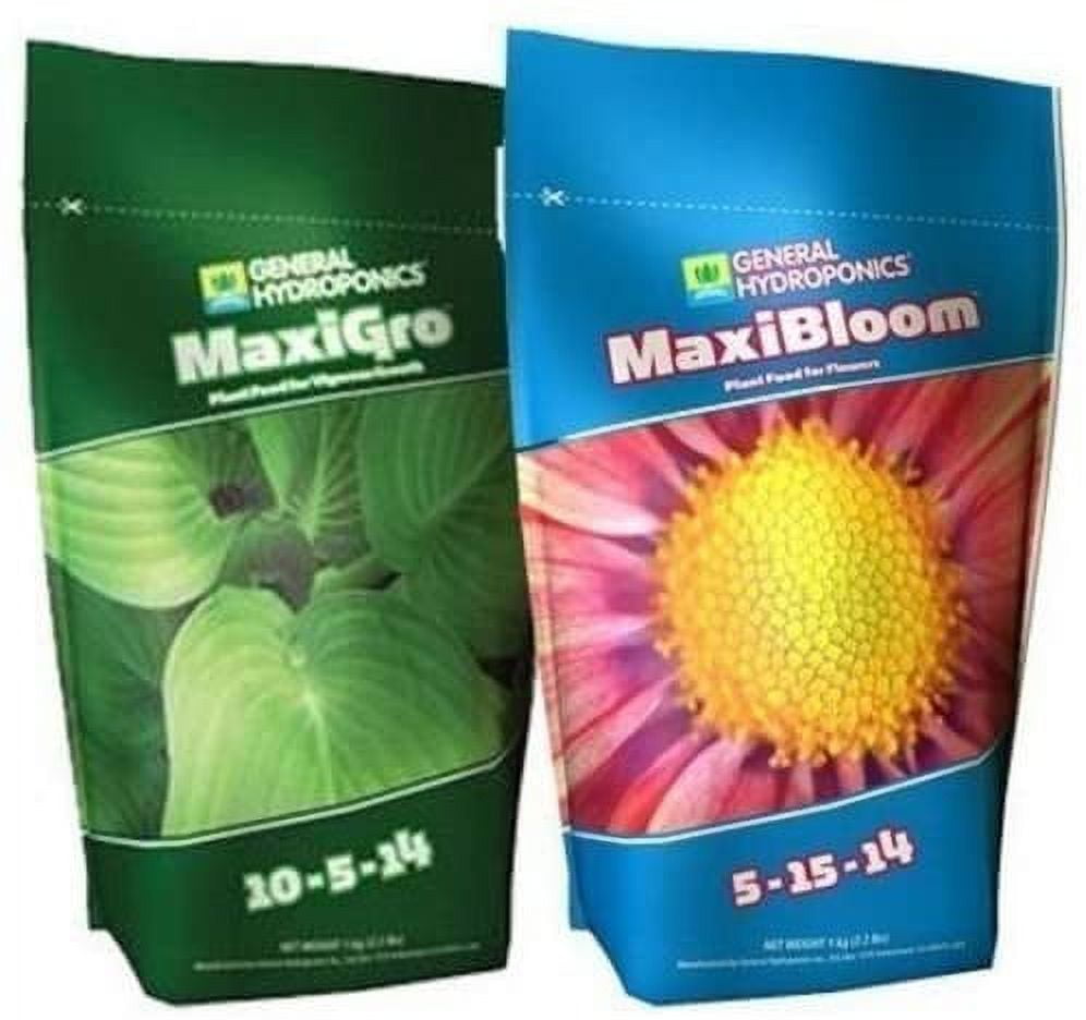 NEW Hydroponics Set of MaxiBloom for Flowering & MaxiGro for Vegetable ...