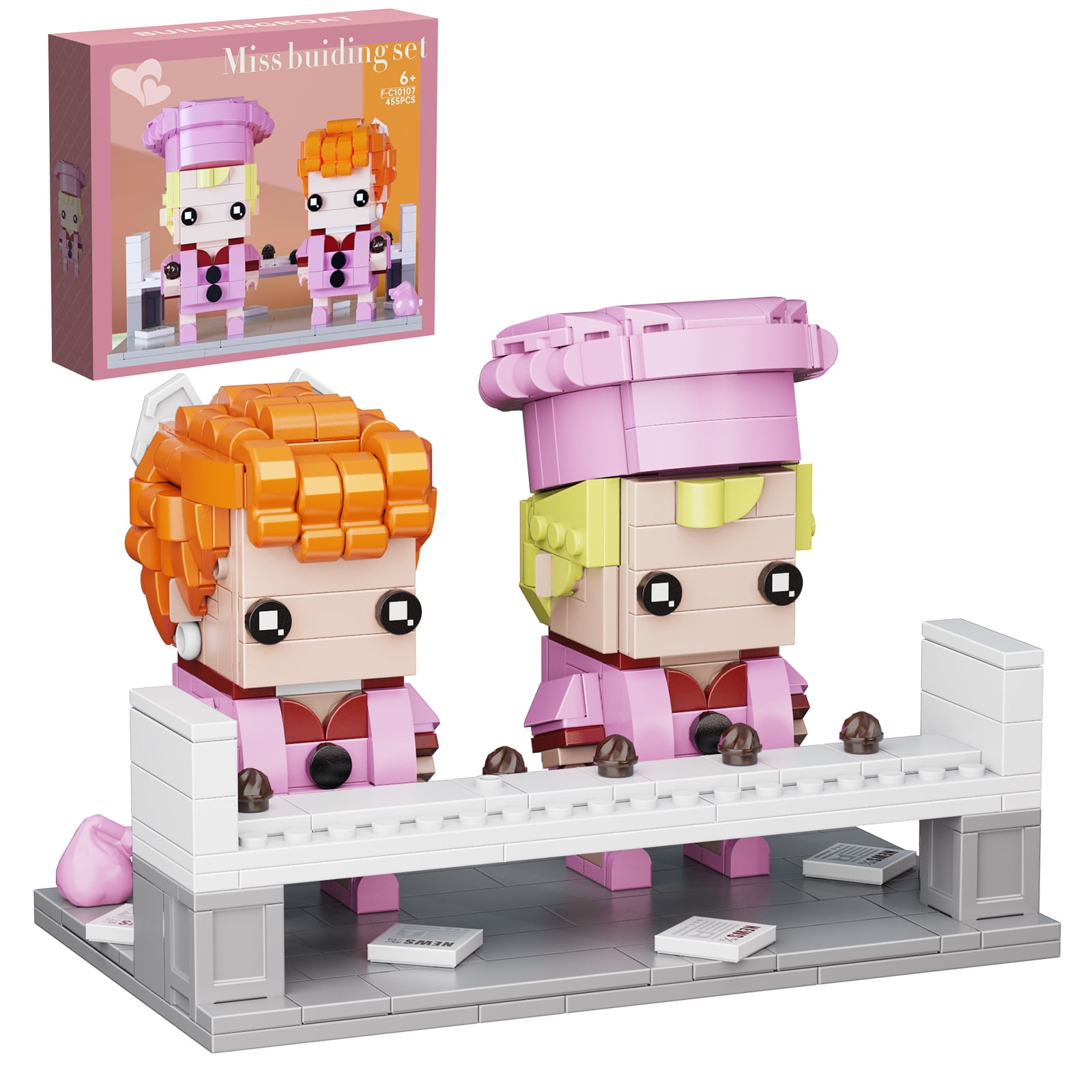 NEW I Love Lucys Brickheadz Building Block Set with Lucy Ricardo ...