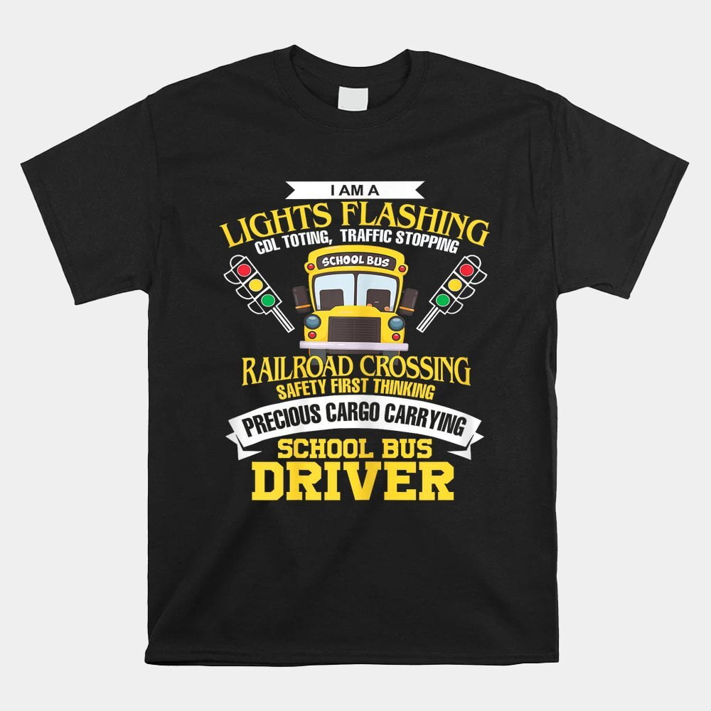 NEW Im A School Bus Driver School Bus Driver T-shirt Size S-5XL ...