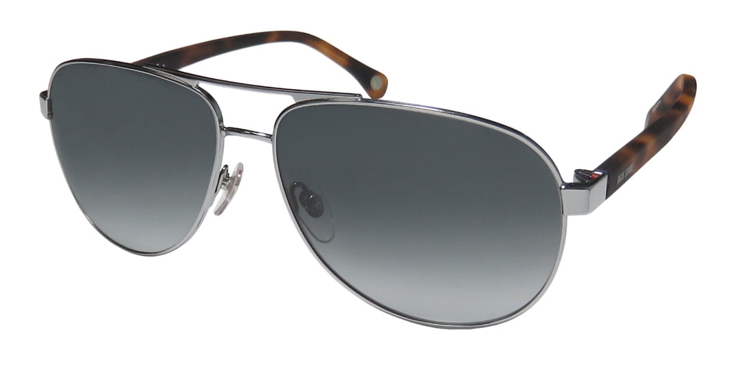 NEW JACK SPADE MORTON MENS/WOMENS SHIELD FULL-RIM GRADIENT RUTHENIUM ...