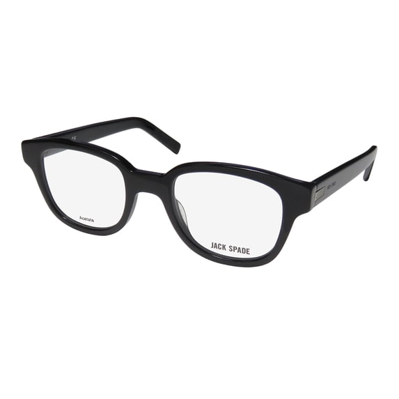 NEW JACK SPADE SHERMAN MENS DESIGNER FULL-RIM BLACK CLASSIC DESIGN ...