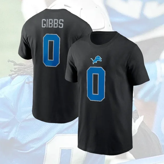 NEW - Jahmyr Gibbs 2025 Player Name & Number Gift For Fans - Walmart.com
