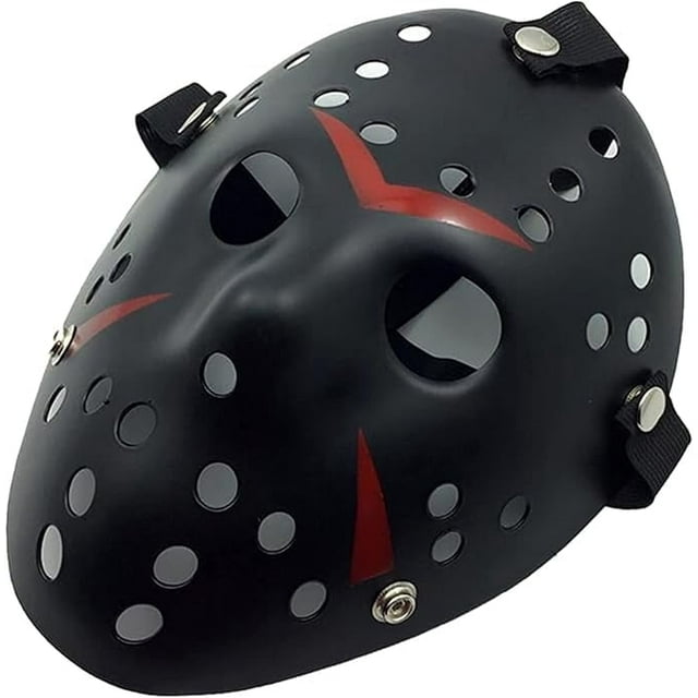 NEW Jason Hockey Mask | White Friday The 13th Mask Worn by Jason ...