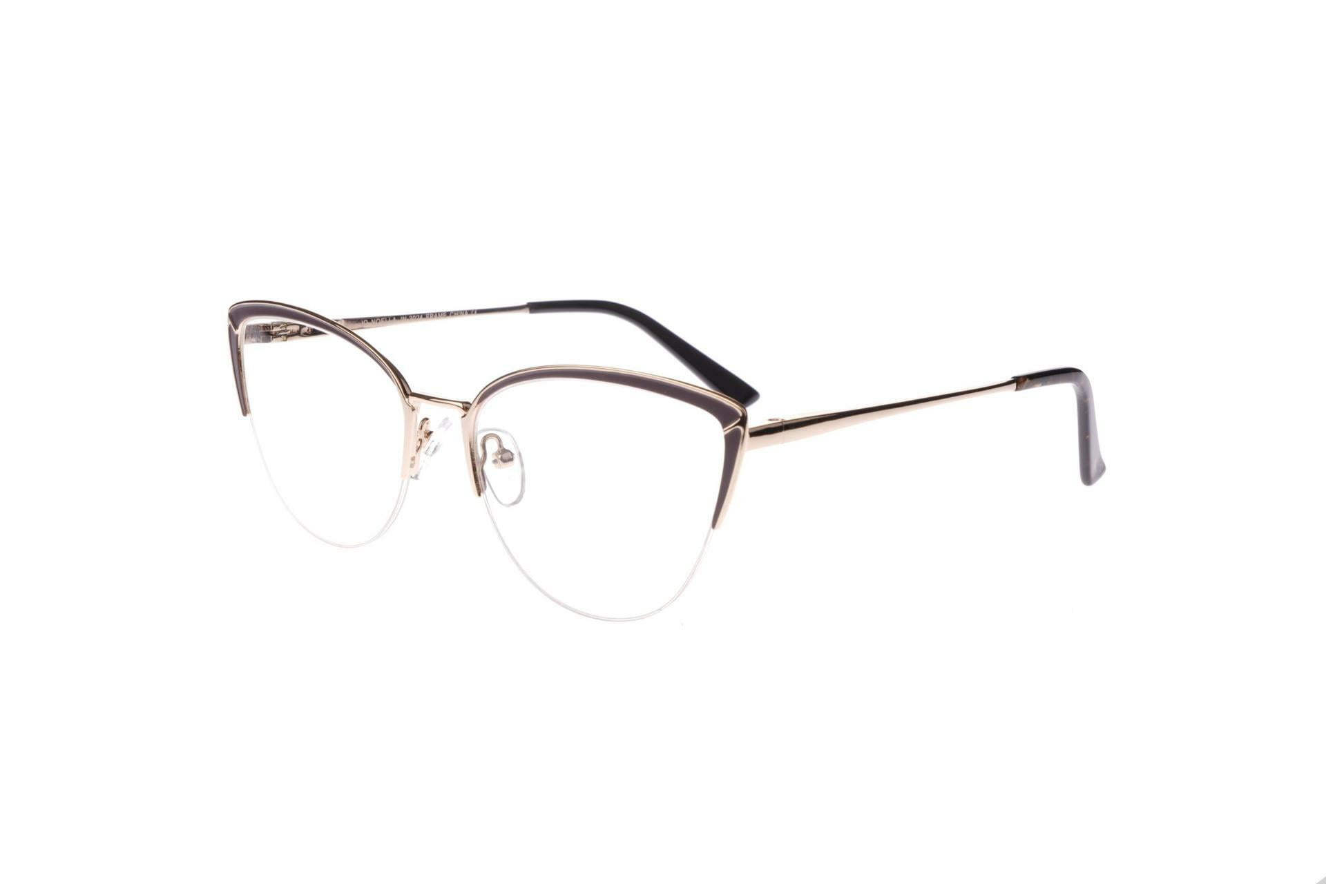 NEW Jo Noella Eyewear JN-3024 Brown & Gold Eyeglasses 54/17/140 ...