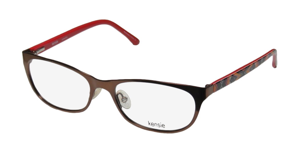 NEW KENSIE ROMANTIC WOMENS/LADIES DESIGNER FULL-RIM BROWN / MULTICOLOR ...