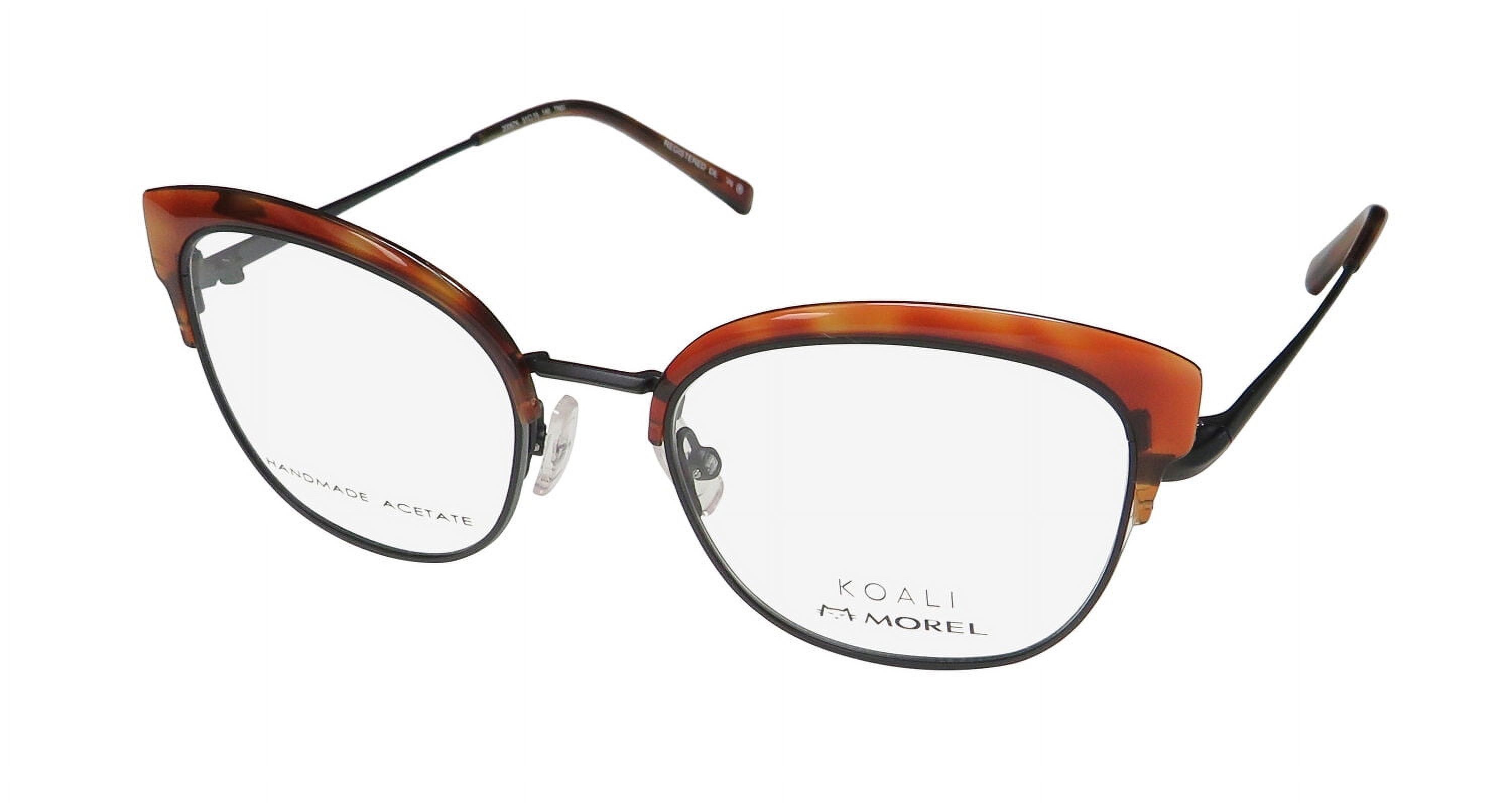 NEW KOALI 20067K WOMENS/LADIES CAT EYE FULL-RIM BROWN / BLACK FRAME ...