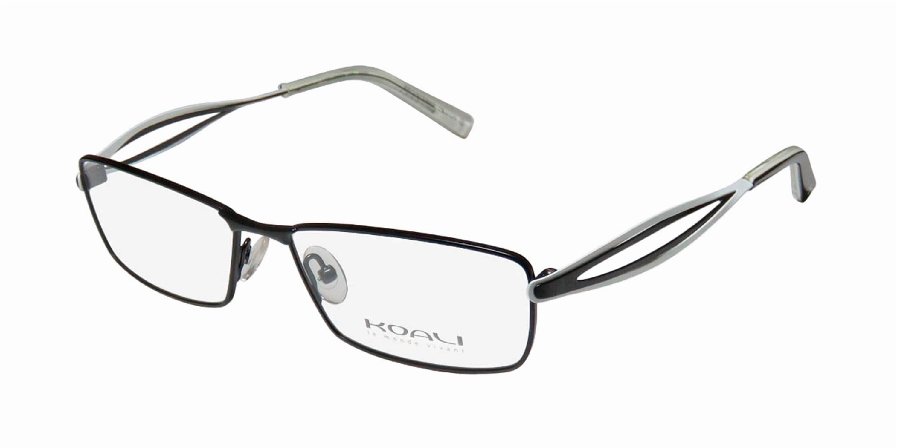 NEW KOALI 7125K WOMENS/LADIES DESIGNER FULL-RIM BLACK / WHITE FRAME ...