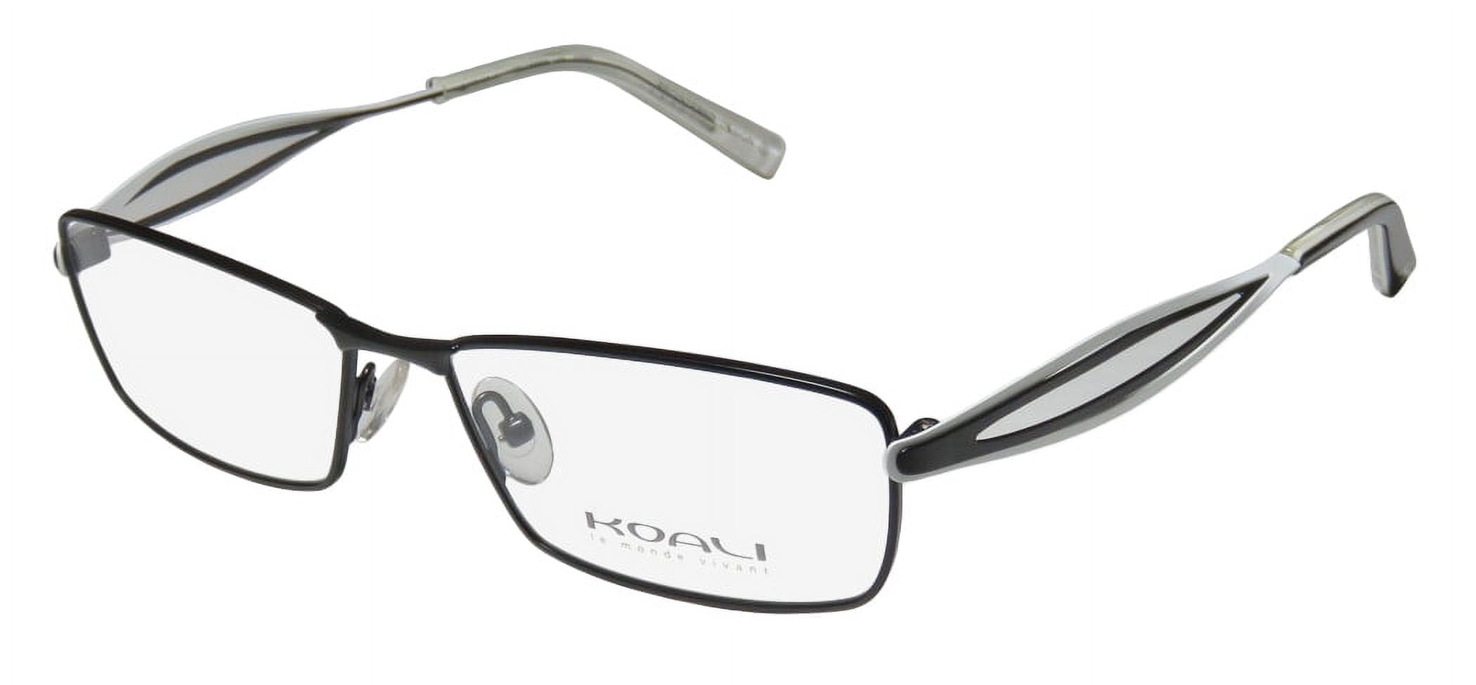 NEW KOALI 7125K WOMENS/LADIES DESIGNER FULL-RIM BLACK / WHITE FRAME ...