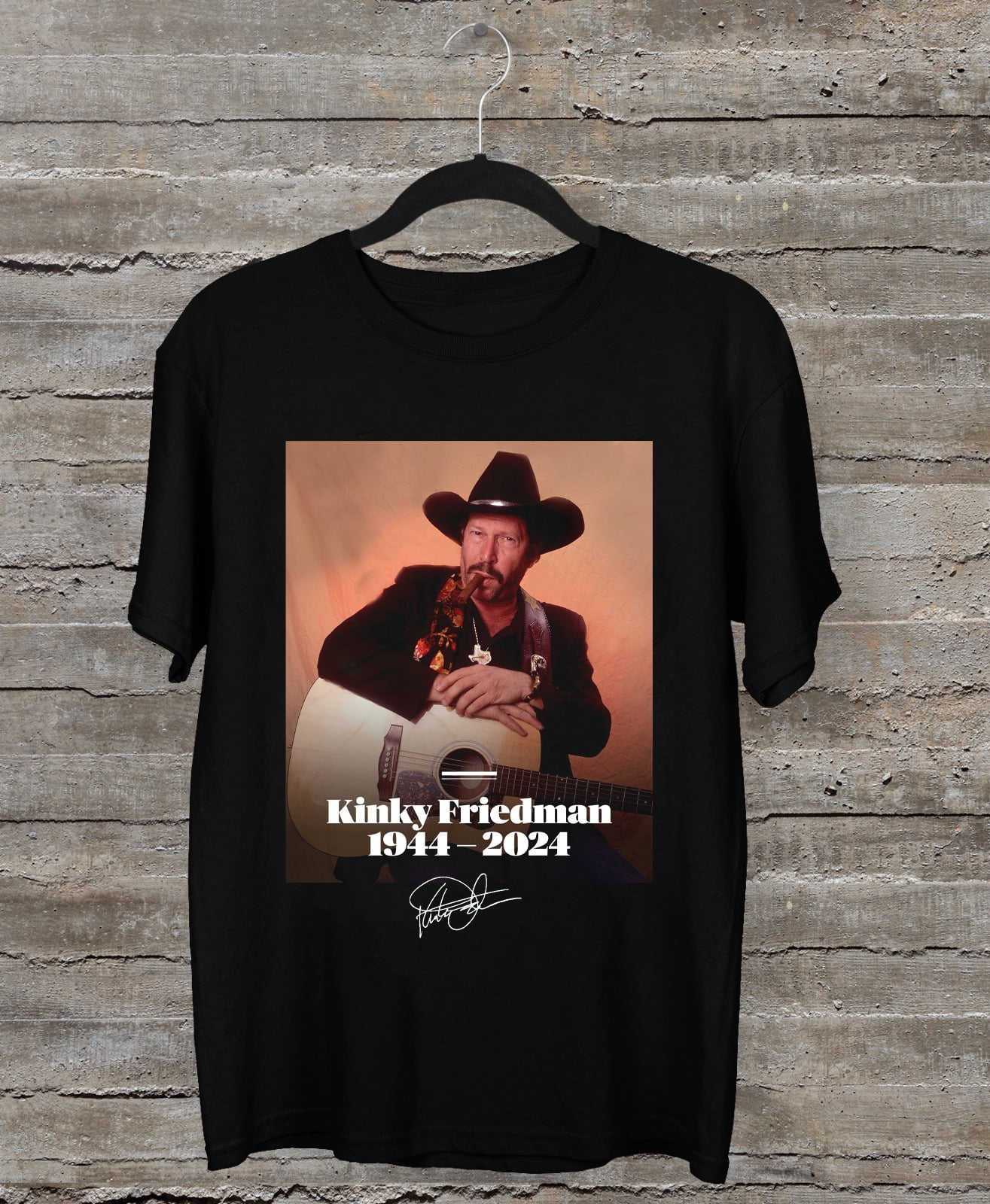 NEW Kinky Friedman Country Singer 1944-2024 All Size Gift Shirt ...