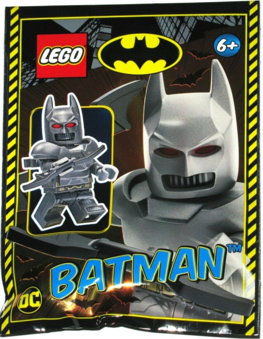 NEW LEGO ARMORED BATMAN MINIFIG FOIL PACK SET 211906 minifigure sealed ...