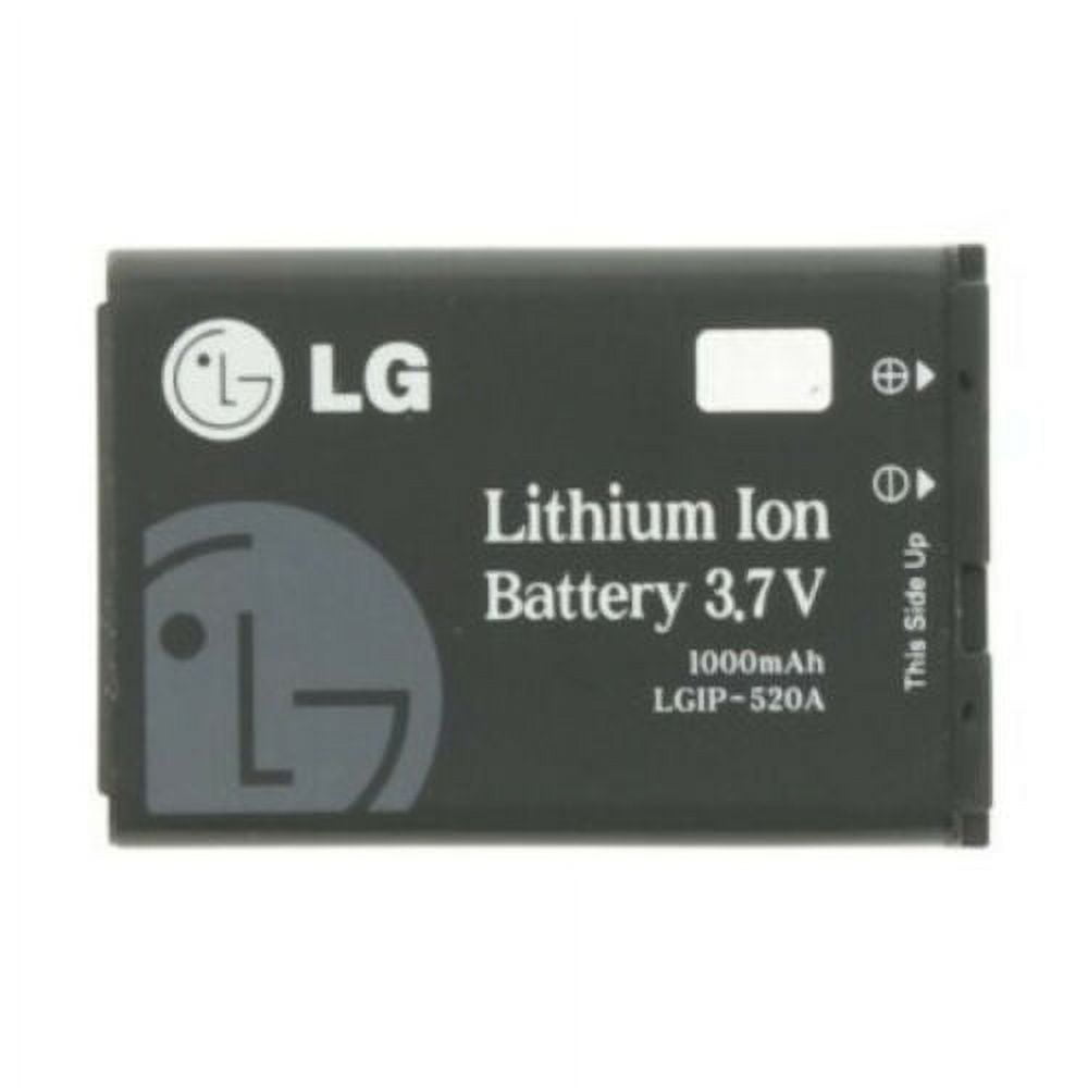LG OEM Authentic Cell Phone Battery, Lithium Ion 3.7V, 1000mAh ...