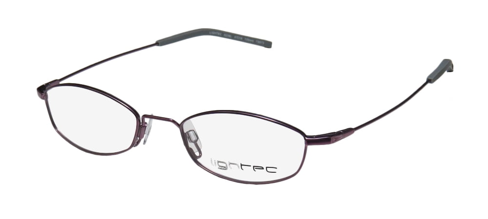 NEW LIGHTEC 6238L MENS/WOMENS DESIGNER FULL-RIM PURPLE FRAME DEMO ...