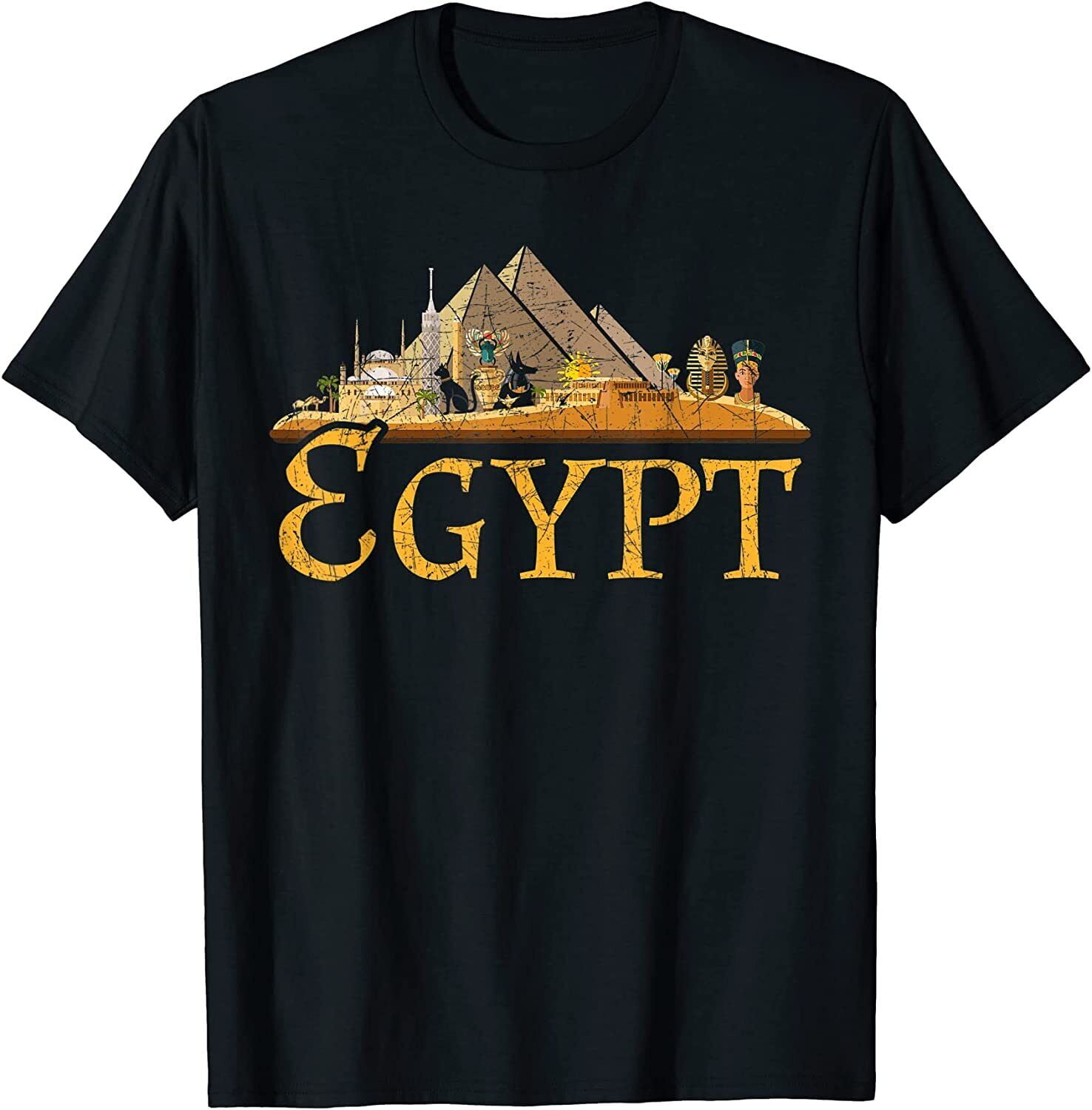 NEW LIMITED Africa Ancient Egyptian Pyramids Egypt T-Shirt - Walmart.com