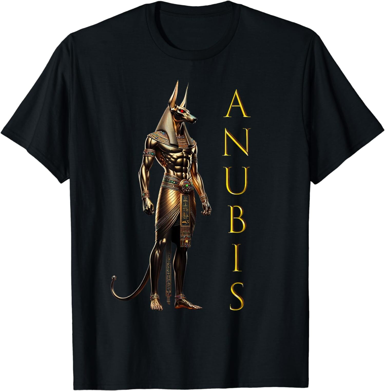 NEW LIMITED Ancient Egyptian God Pharaoh King Anubis Tee T-Shirt S-5XL - Walmart.com