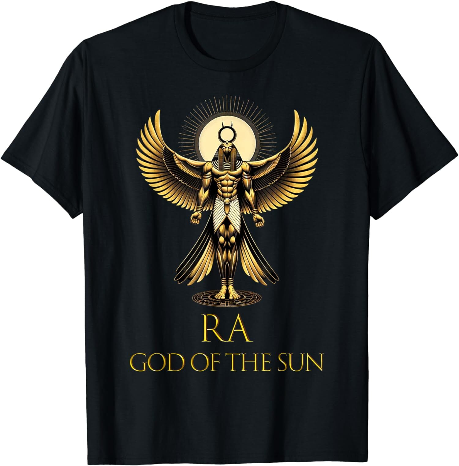 NEW LIMITED Ancient Egyptian God Pharaoh King Ra God Of The Sun Tee ...