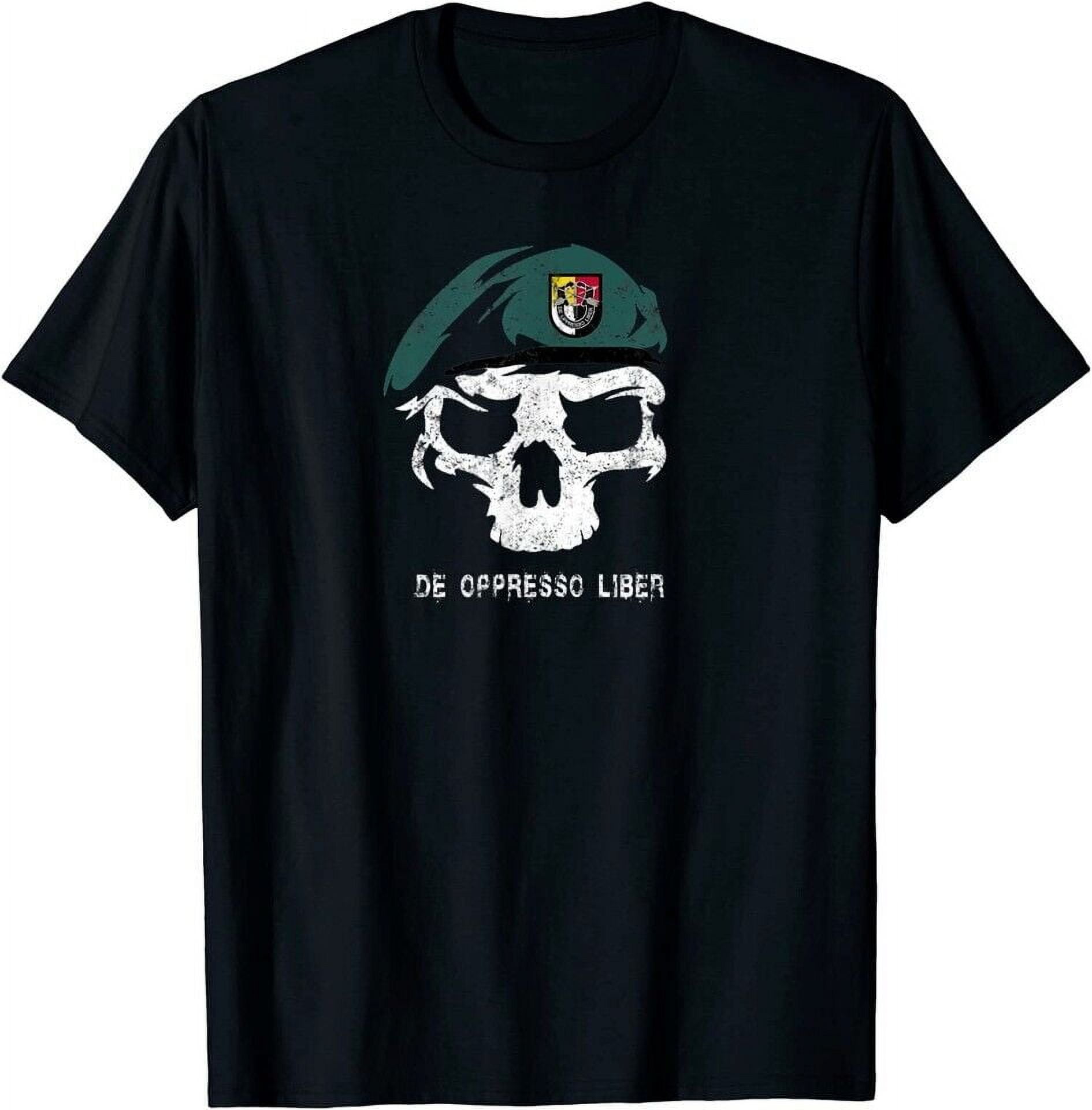 NEW LIMITED Army Special Forces De Oppresso Liber Green Beret 3rd SFG T ...