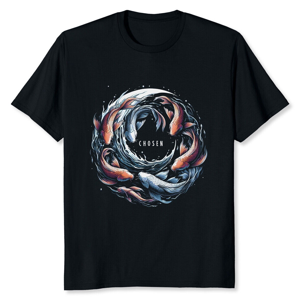 NEW LIMITED Chosen Fish Swim Against The Current Bible Christian T ...